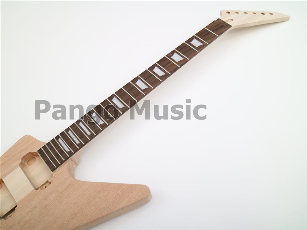 Explorer Style Neck-Through Design DIY Electric Guitar Kit (PEX-632 ...