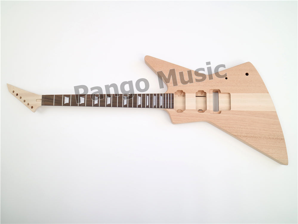 Explorer Style Neck-through Design DIY Electric Guitar Kit (PEX-632 ...