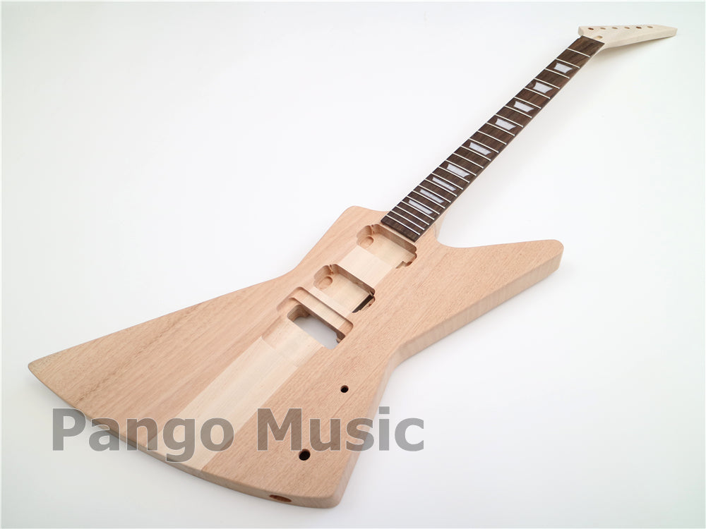 Explorer Style Neck-Through Design DIY Electric Guitar Kit (PEX-632 ...