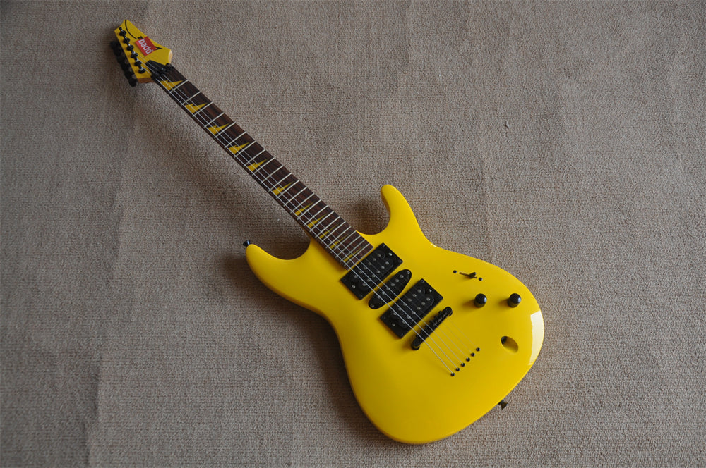 ZQN Series Yellow Electric Guitar (ZQN0314) — Guitar Kit Shop