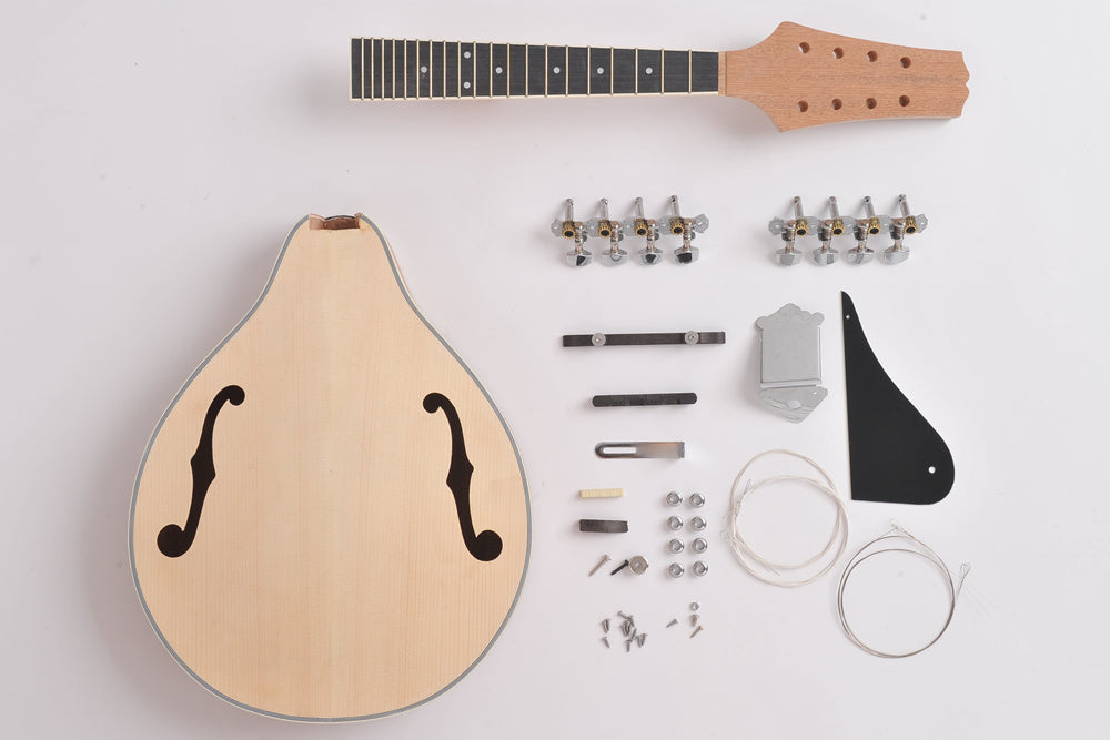 PANGO Music A-Style DIY Mandolin Kit (PMB-800) — Guitar Kit Shop