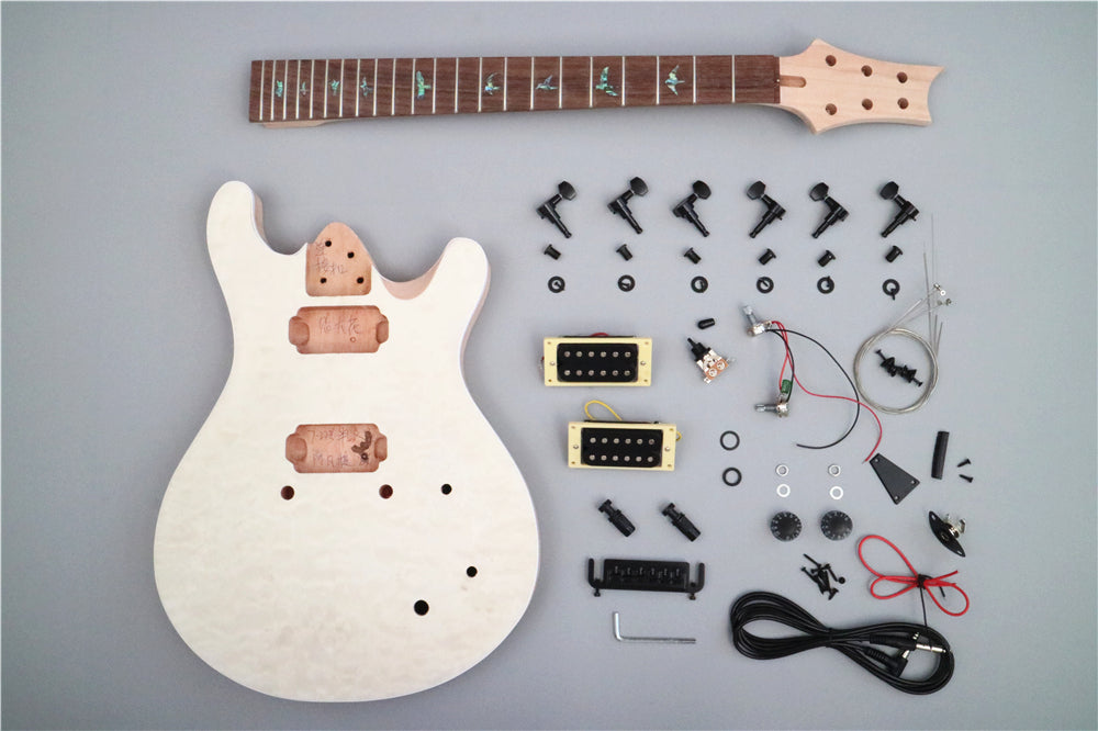 PRS Style Bolt On Design DIY Electric Guitar Kit (PRS-535) — Guitar Kit ...