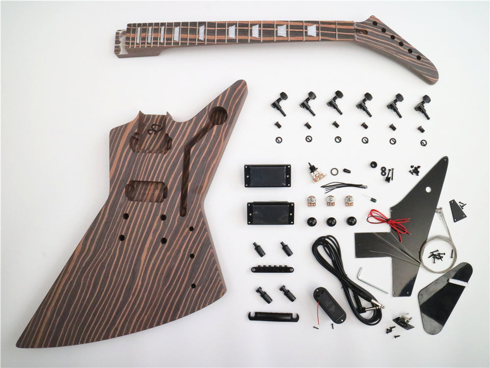 Explorer style DIY Electric Guitar Kit — Guitar Kit Shop