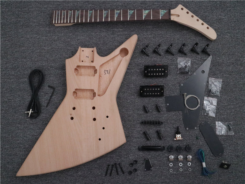 Explorer style DIY Electric Guitar Kit — Guitar Kit Shop