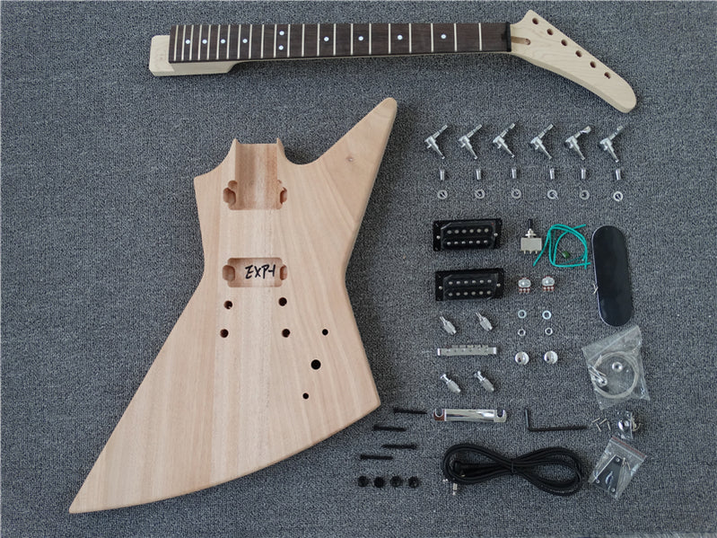 Explorer style DIY Electric Guitar Kit — Guitar Kit Shop