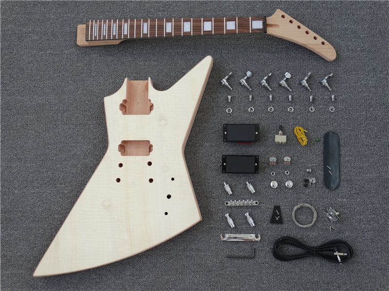 Explorer style DIY Electric Guitar Kit — Guitar Kit Shop
