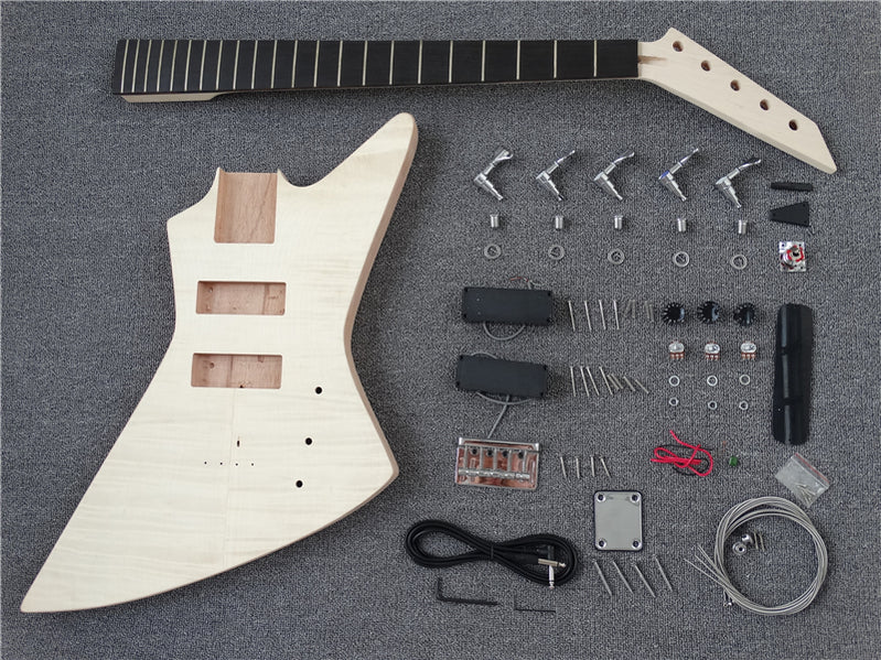 Explorer style DIY Electric Guitar Kit — Guitar Kit Shop