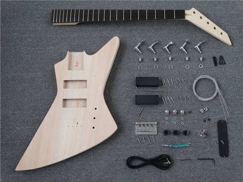 Explorer style DIY Electric Guitar Kit — Guitar Kit Shop