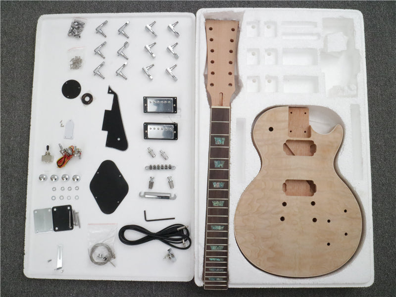 12 Strings LP Style DIY Electric Guitar Kit (PLP-224) — Guitar Kit Shop
