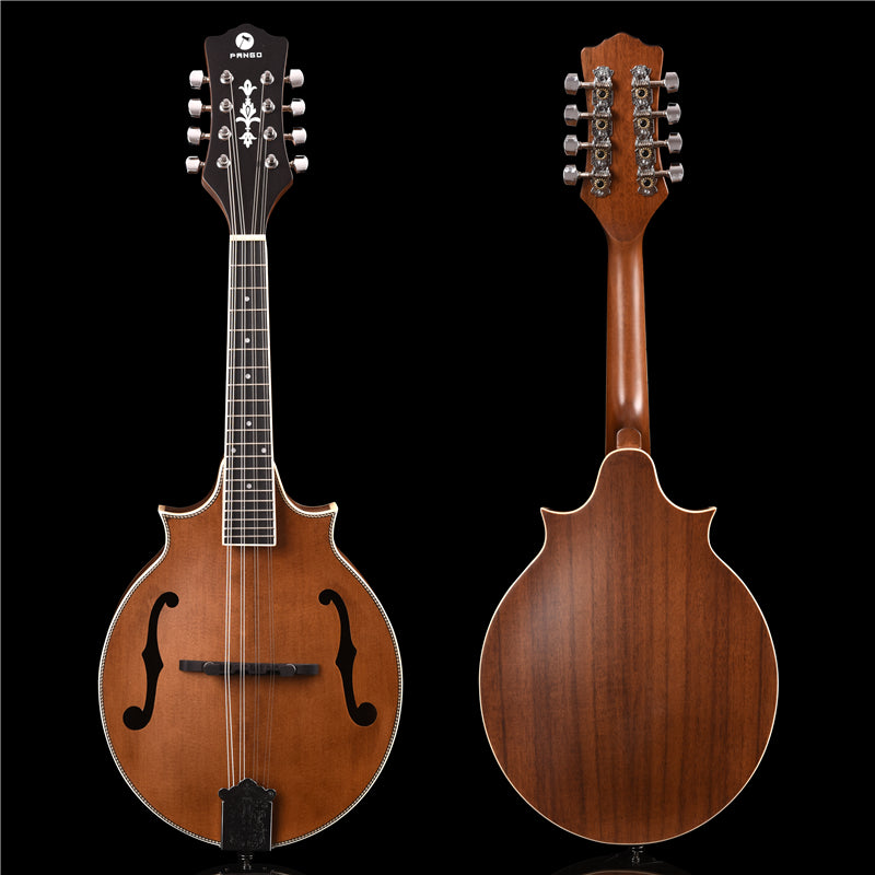 Pango Music Solid Spruce Top W-Style Mandolin (PMW-011) — Guitar Kit Shop