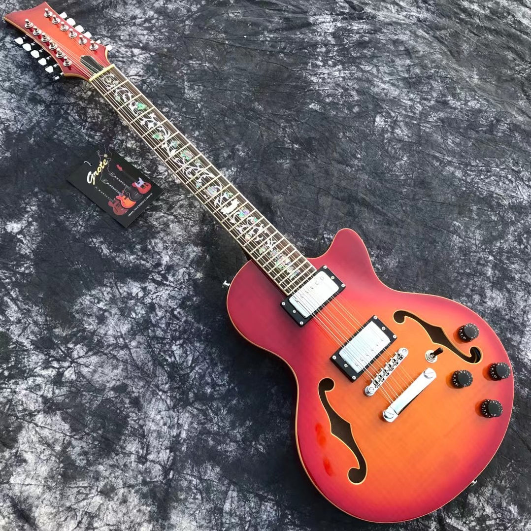 PANGO Music 12 Strings Electric Guitar (YMZ-125) — Guitar Kit Shop